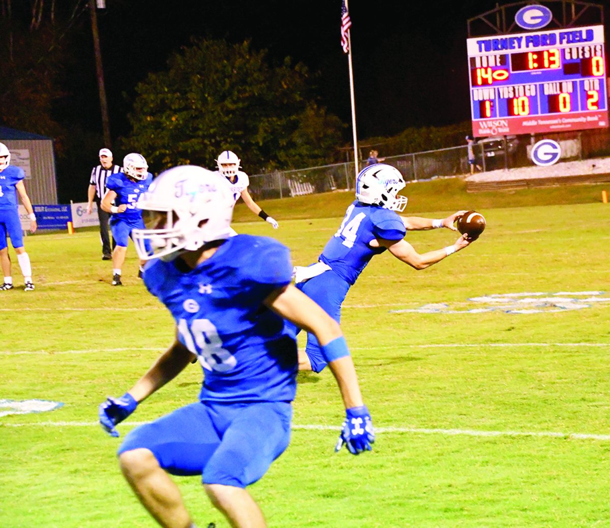 Rockets fail to launch; Tigers ground Forrest in dominant Homecoming ...